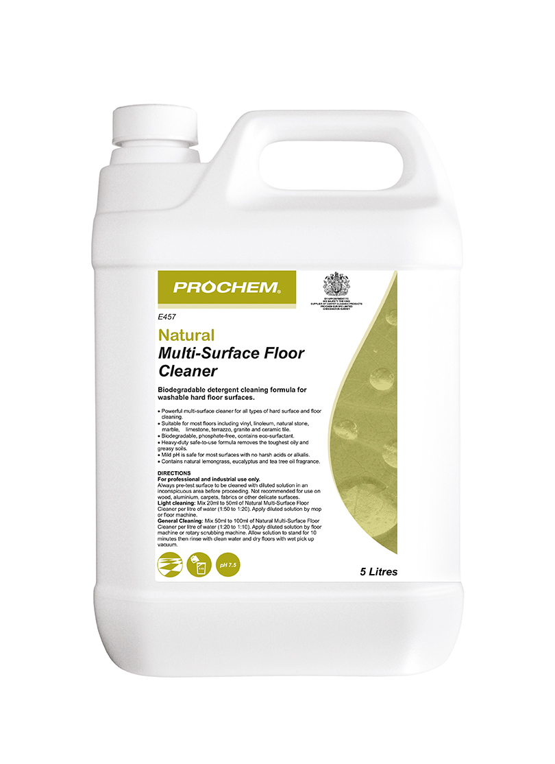 Prochem Natural Multi-Surface Floor Cleaner 5 Litre - Four Seasons ...